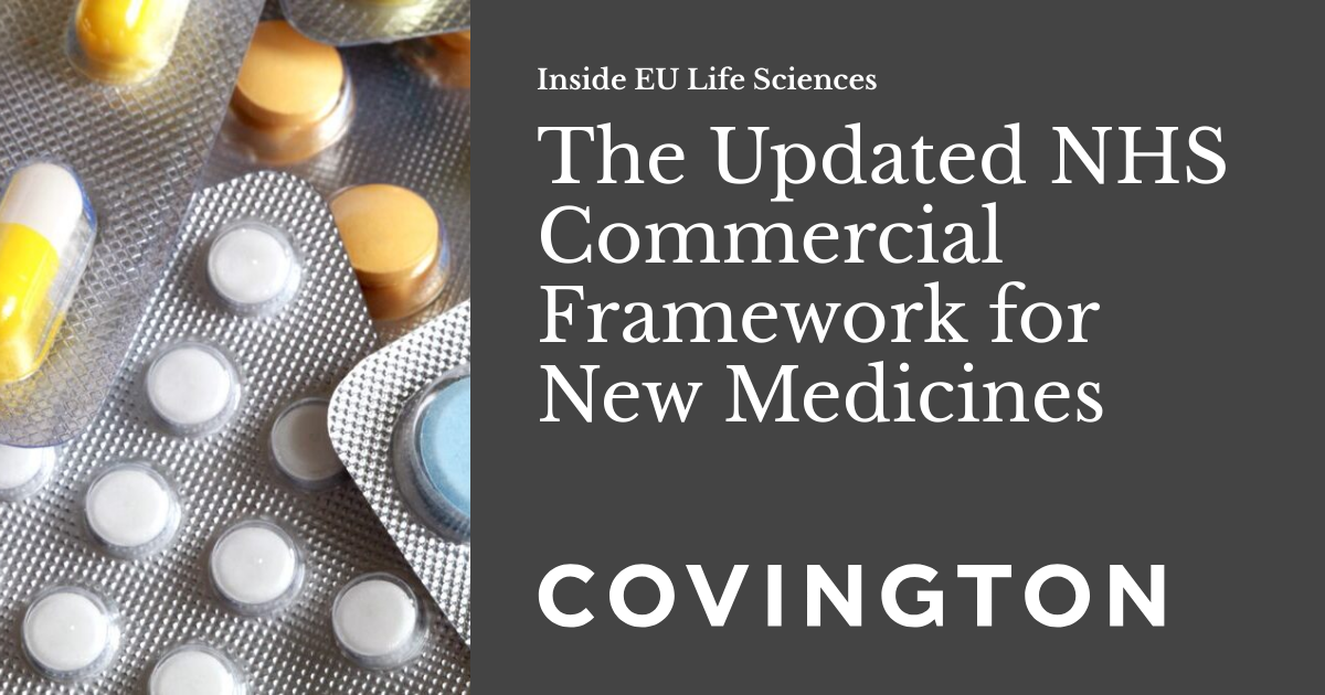 The Updated NHS Commercial Framework for New Medicines | Inside EU Life ...