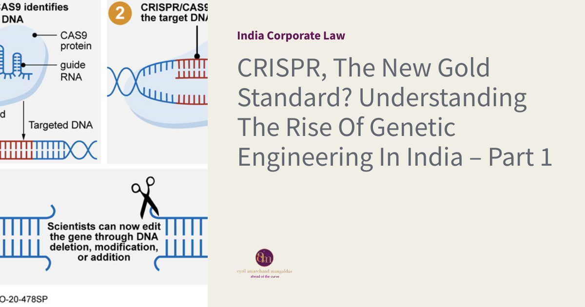 CRISPR, The New Gold Standard? Understanding The Rise Of Genetic Engineering In India – Part 1 ...