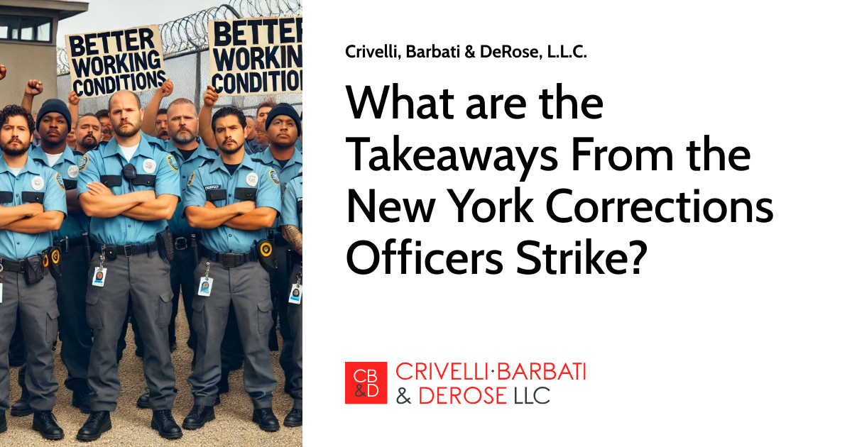 What are the Takeaways From the New York Corrections Officers Strike ...