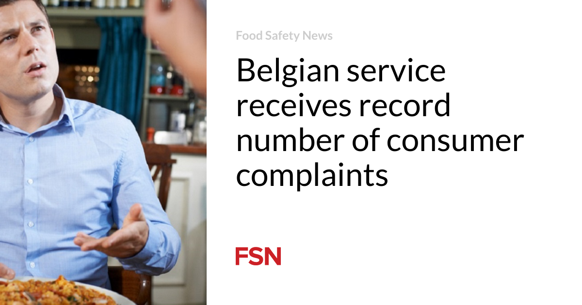 Belgian service receives record number of consumer complaints | Food ...