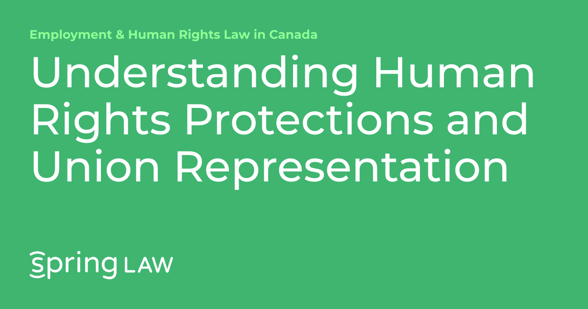 Understanding Human Rights Protections and Union Representation ...