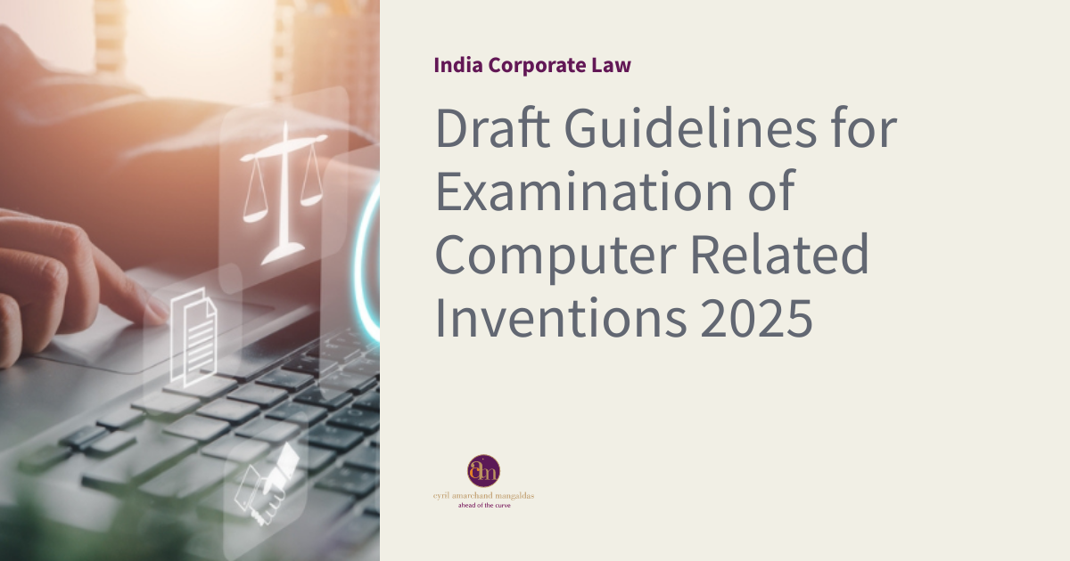 Draft Guidelines for Examination of Computer Related Inventions 2025 ...