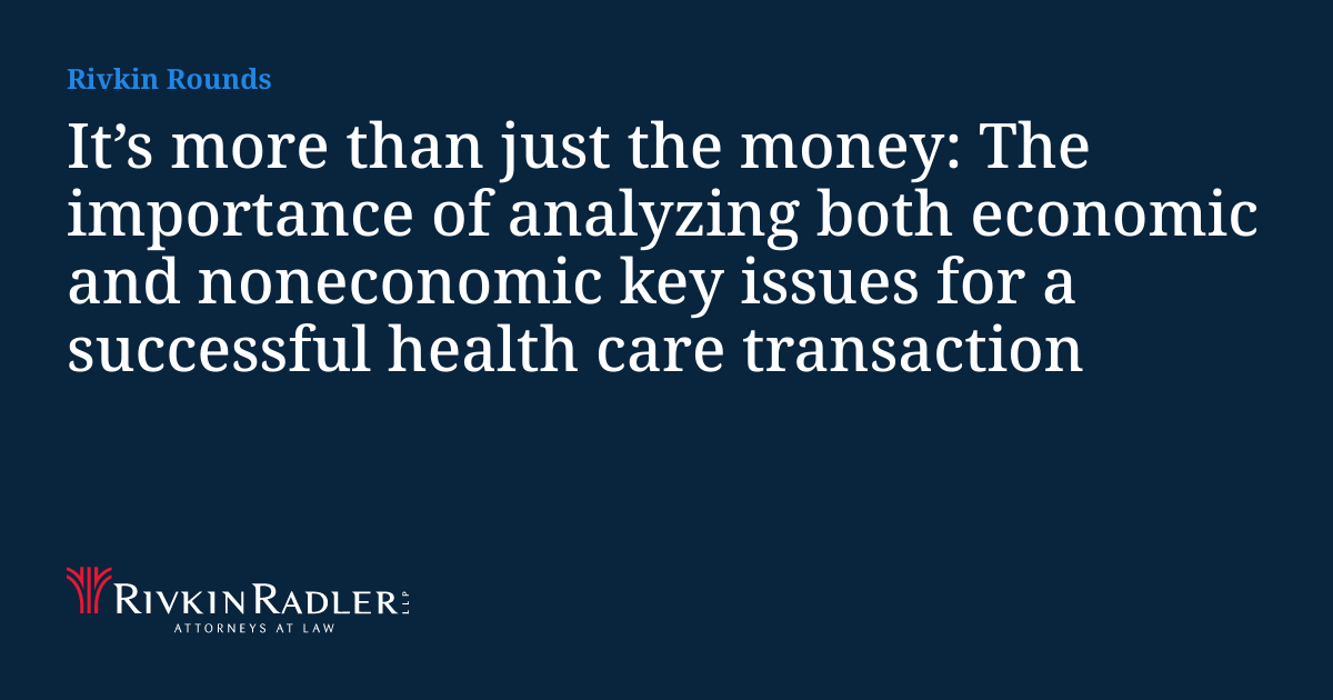 It’s more than just the money: The importance of analyzing both ...