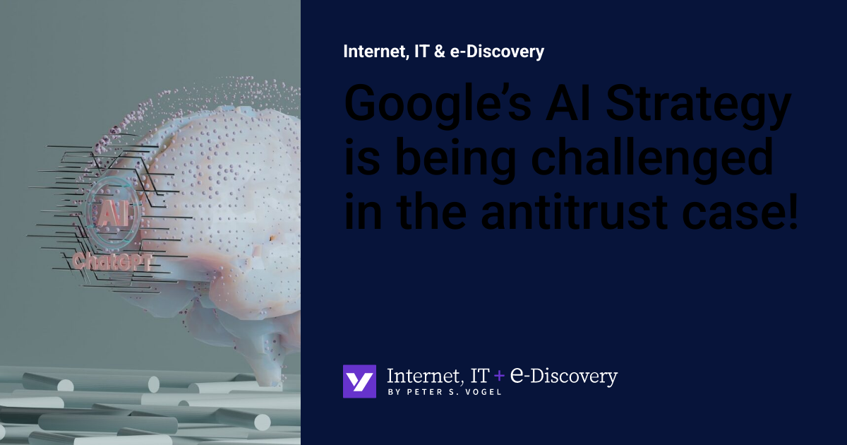 Google’s AI Strategy is being challenged in the antitrust case ...