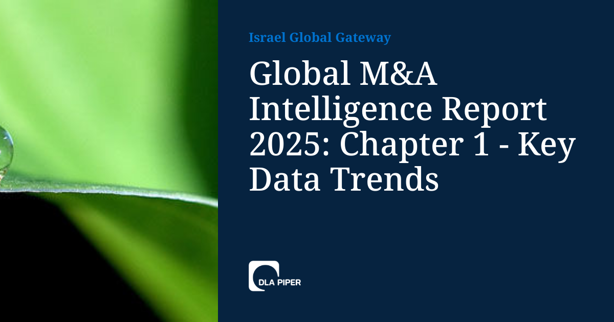Global M&A Intelligence Report 2025: Chapter 1 - Key Data Trends ...