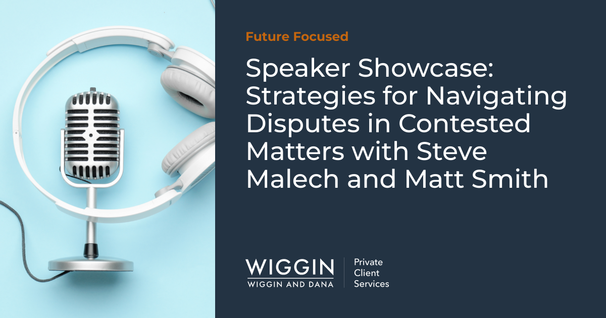 Speaker Showcase: Strategies for Navigating Disputes in Contested ...
