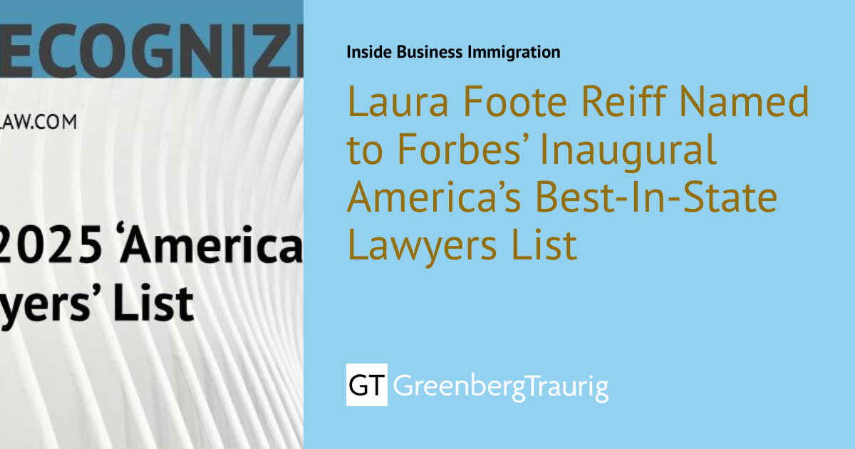 Laura Foote Reiff Named to Forbes’ Inaugural America’s Best-In-State ...