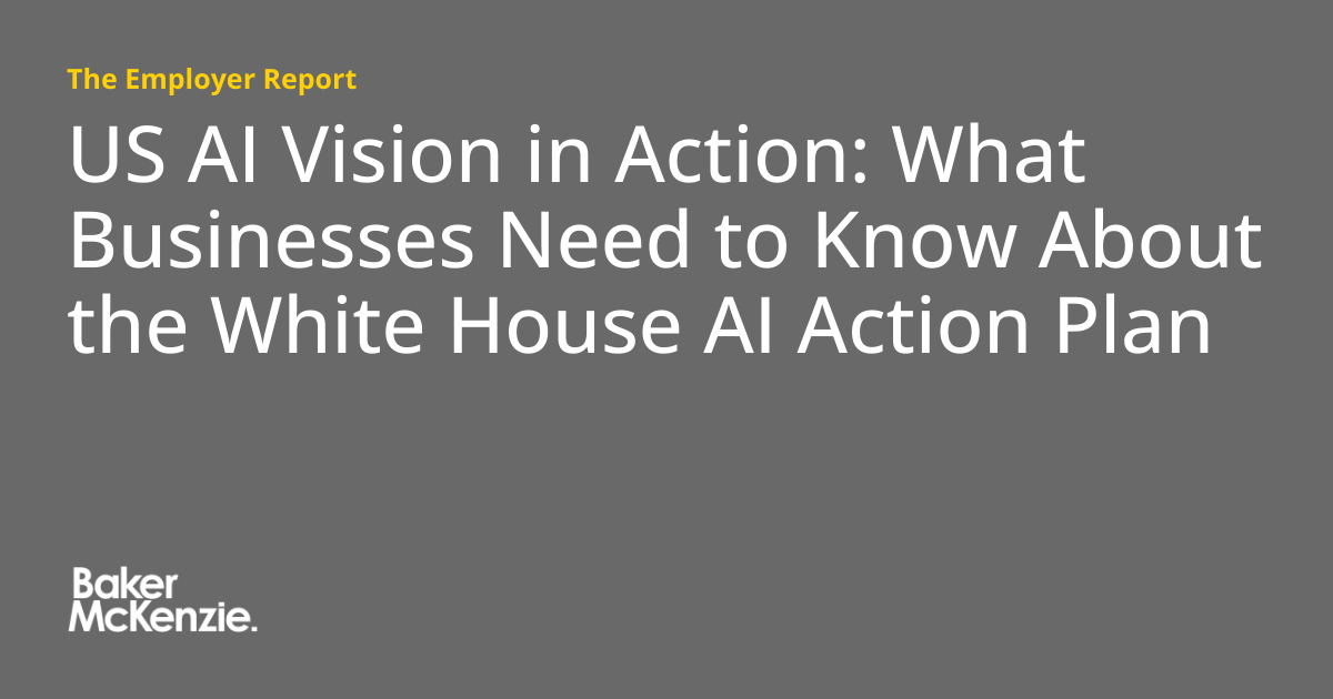 US AI Vision in Action: What Businesses Need to Know About the White ...