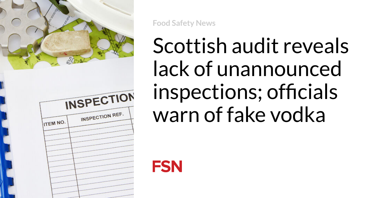 Scottish audit reveals lack of unannounced inspections; officials warn ...