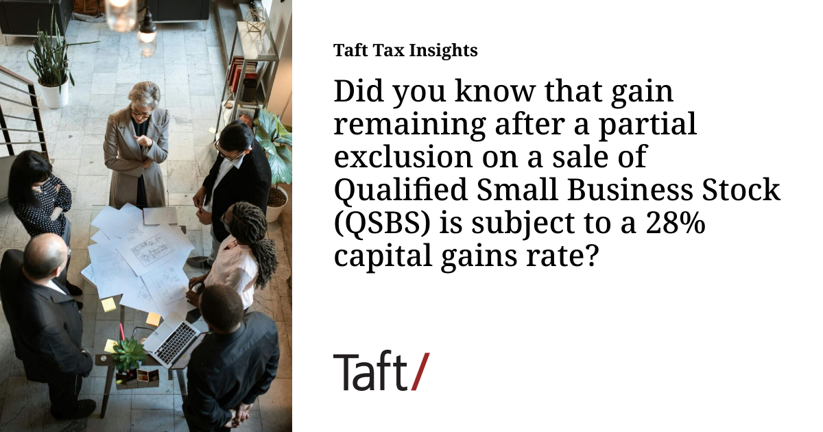 Did you know that gain remaining after a partial exclusion on a sale of ...