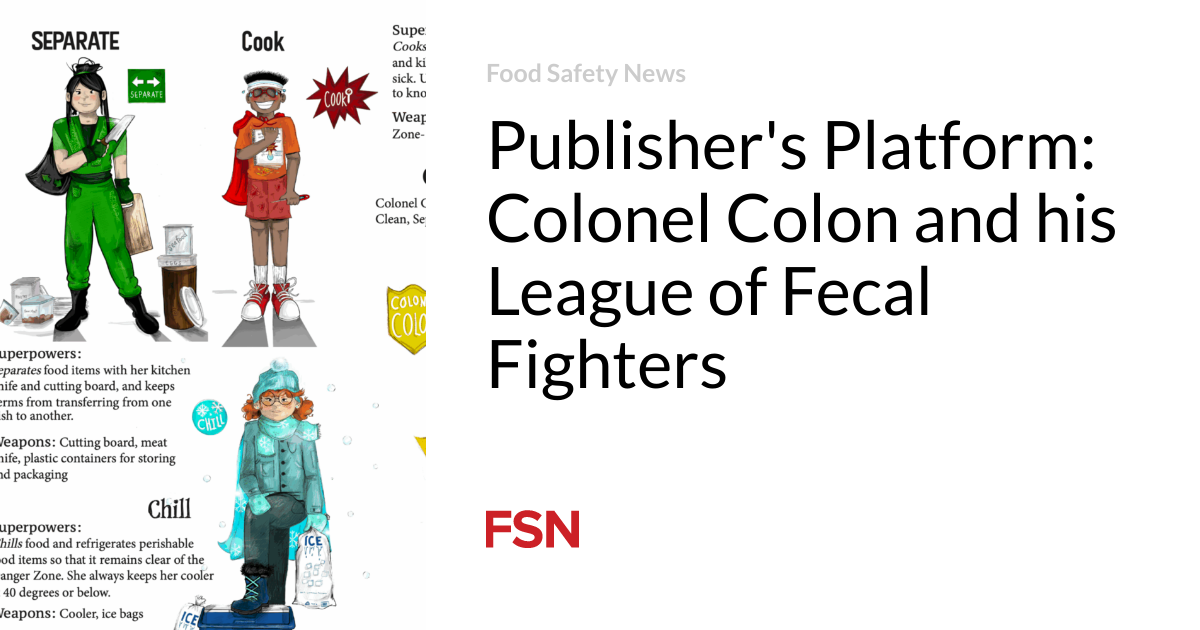 Publisher's Platform: Colonel Colon and his League of Fecal Fighters ...