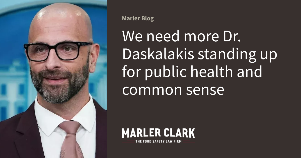 We need more Dr. Daskalakis standing up for public health and common ...