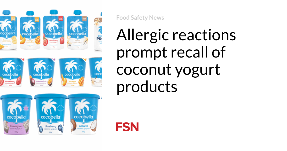 Allergic reactions prompt recall of coconut yogurt products | Food ...