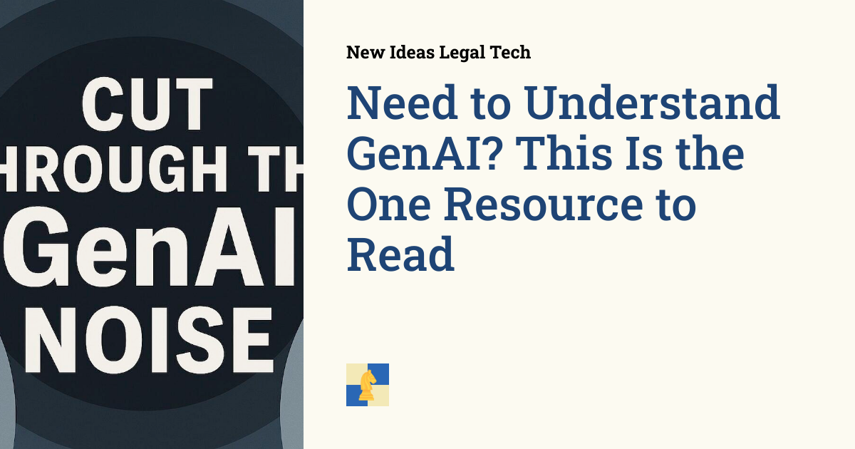 Need to Understand GenAI? This Is the One Resource to Read | New Ideas ...