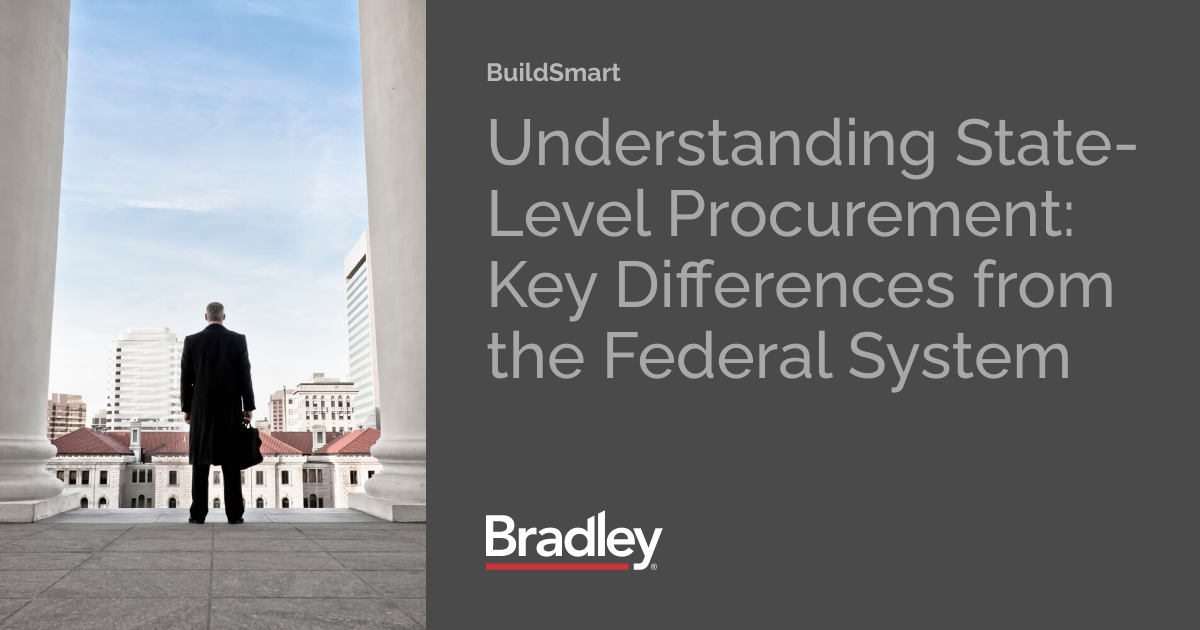 Understanding State-Level Procurement: Key Differences from the Federal ...