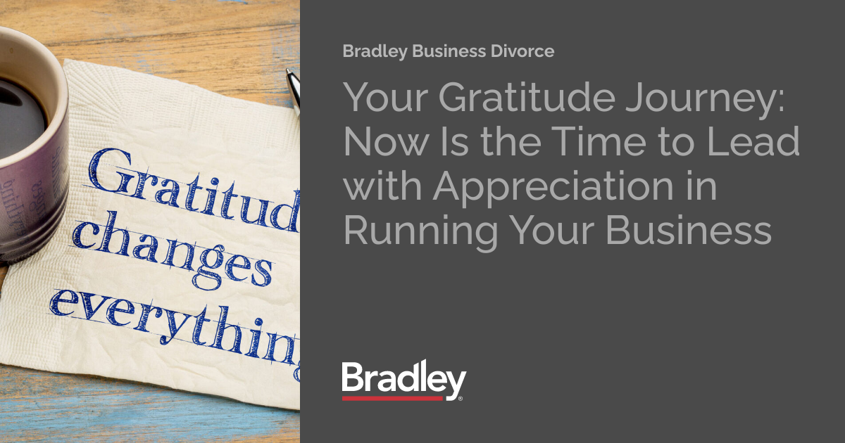 Your Gratitude Journey: Now Is the Time to Lead with Appreciation in ...