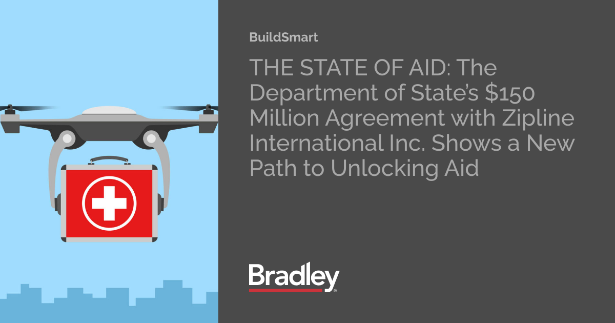THE STATE OF AID: The Department of State’s $150 Million Agreement with ...
