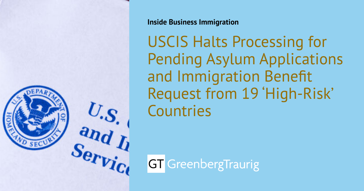 USCIS Halts Processing for Pending Asylum Applications and Immigration ...