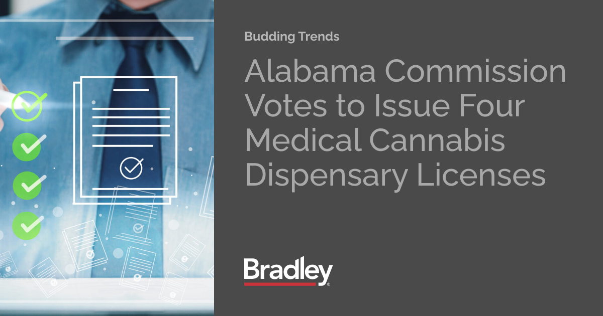 Alabama Commission Votes to Issue Four Medical Cannabis Dispensary ...