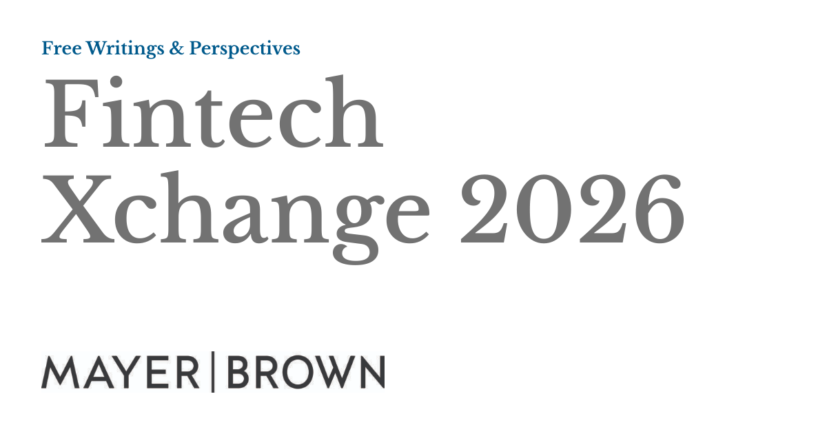 Fintech Xchange 2026 | Free Writings & Perspectives