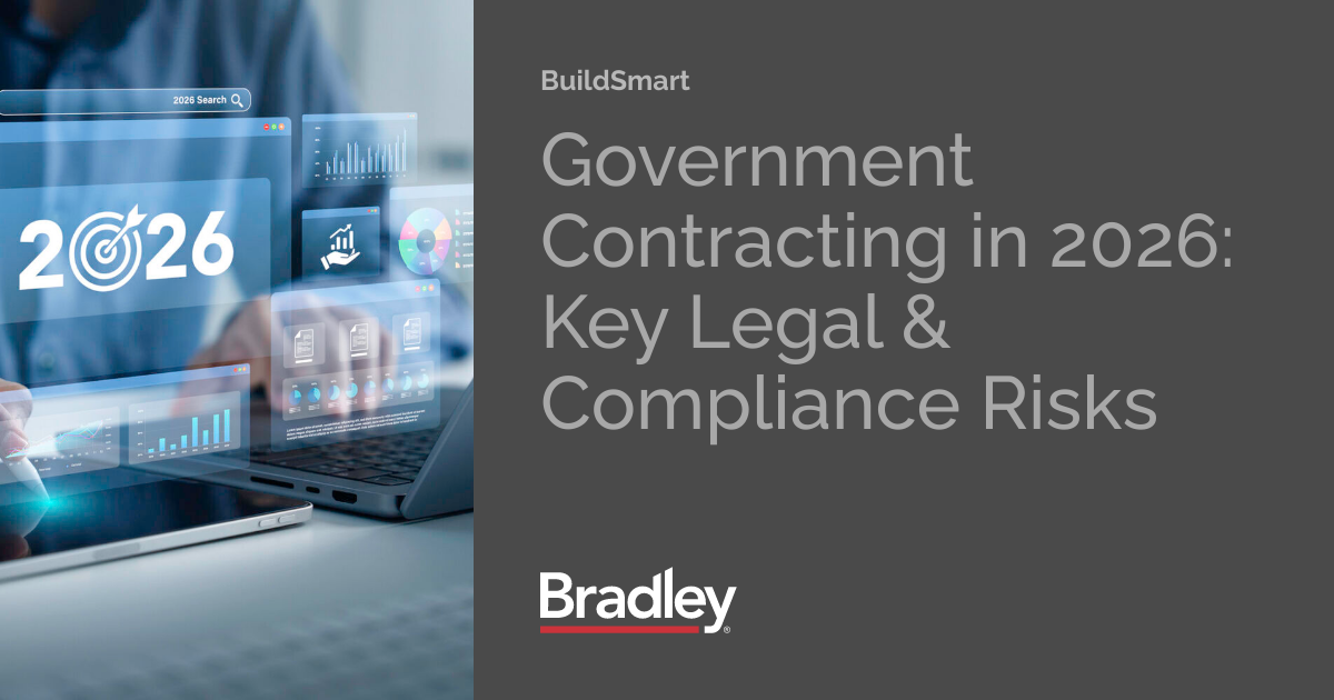 Government Contracting in 2026: Key Legal & Compliance Risks | BuildSmart