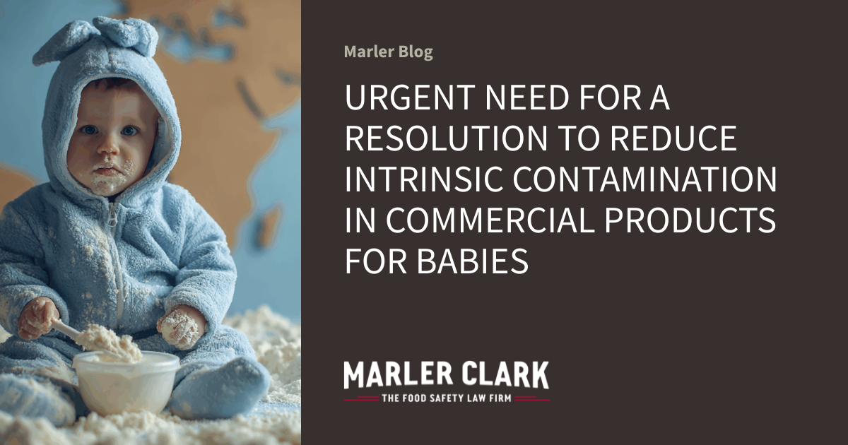 URGENT NEED FOR A RESOLUTION TO REDUCE INTRINSIC CONTAMINATION IN ...