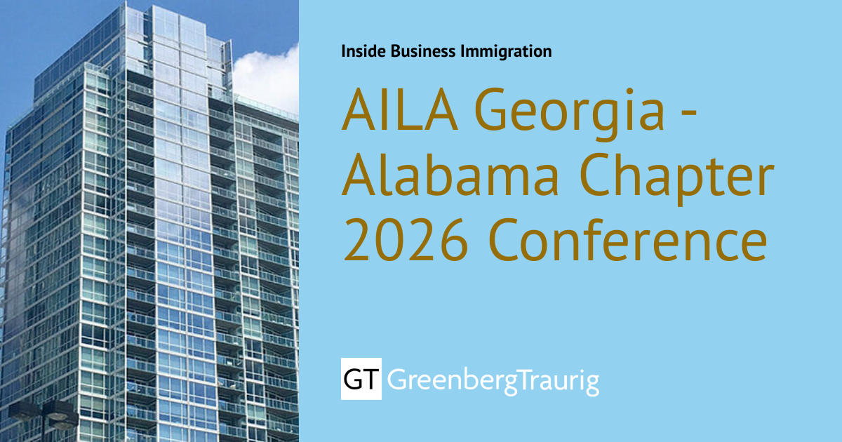 AILA Georgia - Alabama Chapter 2026 Conference | Inside Business ...
