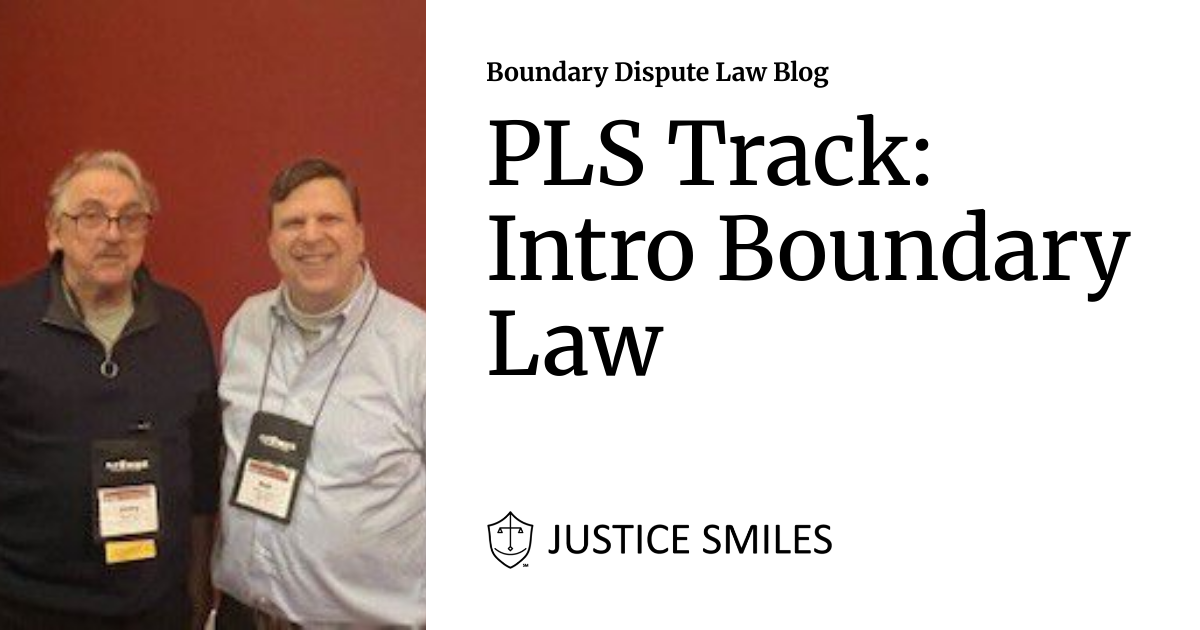 PLS Track: Intro Boundary Law | Boundary Dispute Law Blog