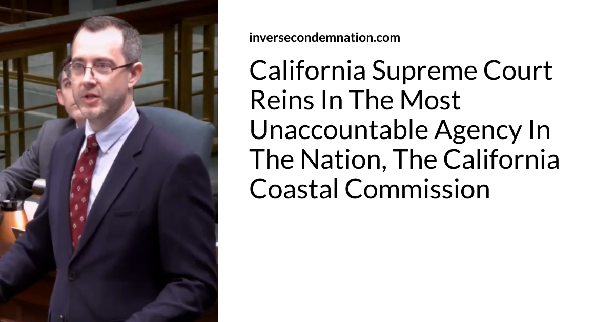 California Supreme Court Reins In The Most Unaccountable Agency In The ...
