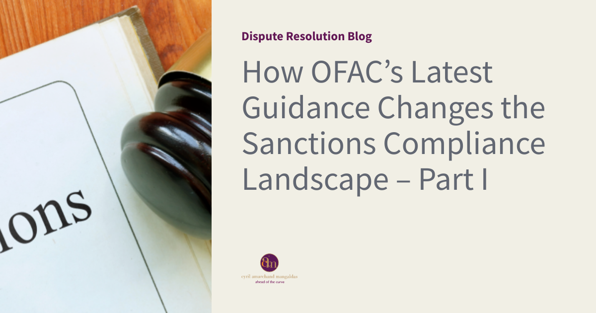 How OFAC’s Latest Guidance Changes the Sanctions Compliance Landscape ...