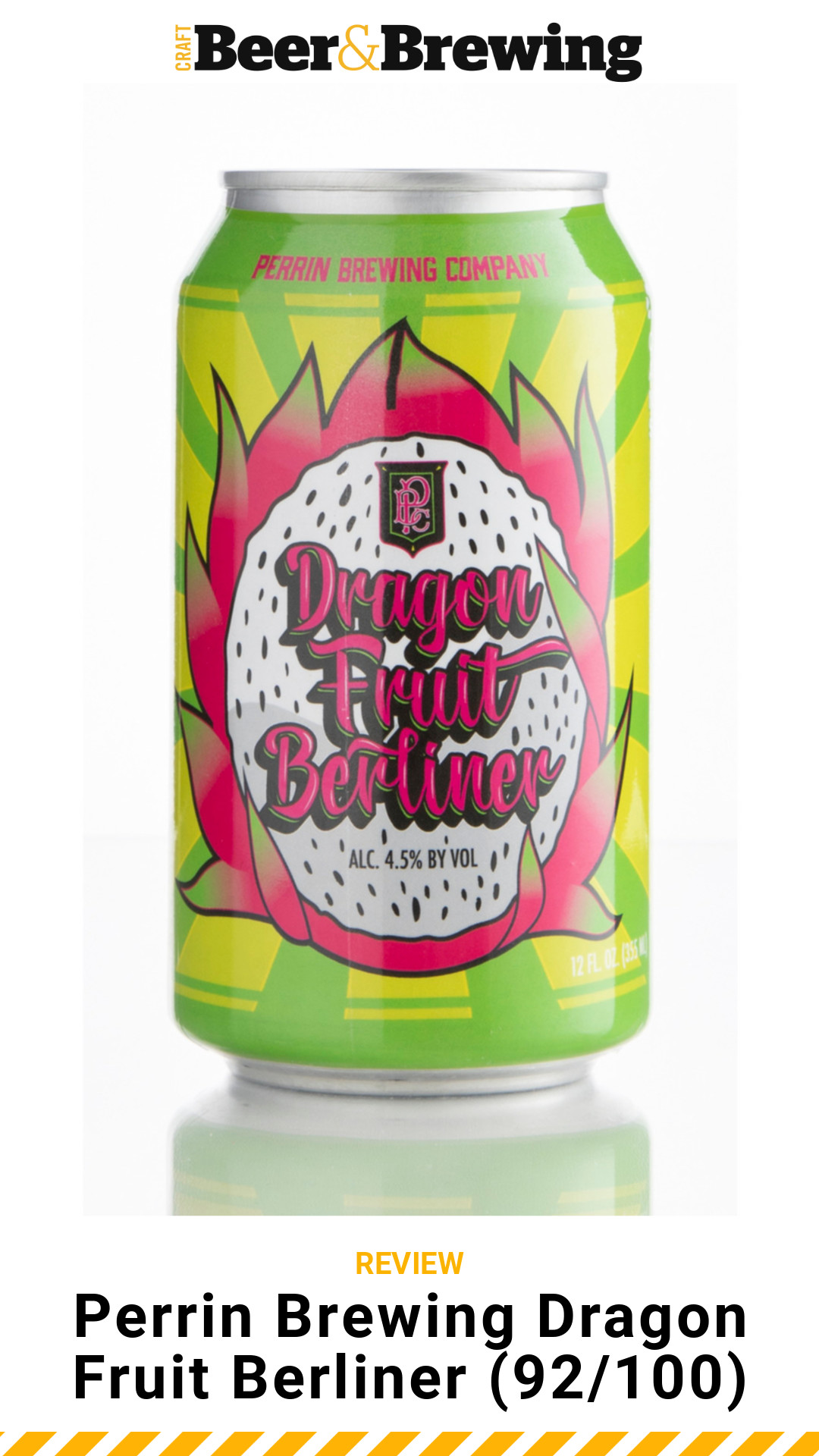 Review: Perrin Brewing Dragon Fruit Berliner | Craft Beer & Brewing