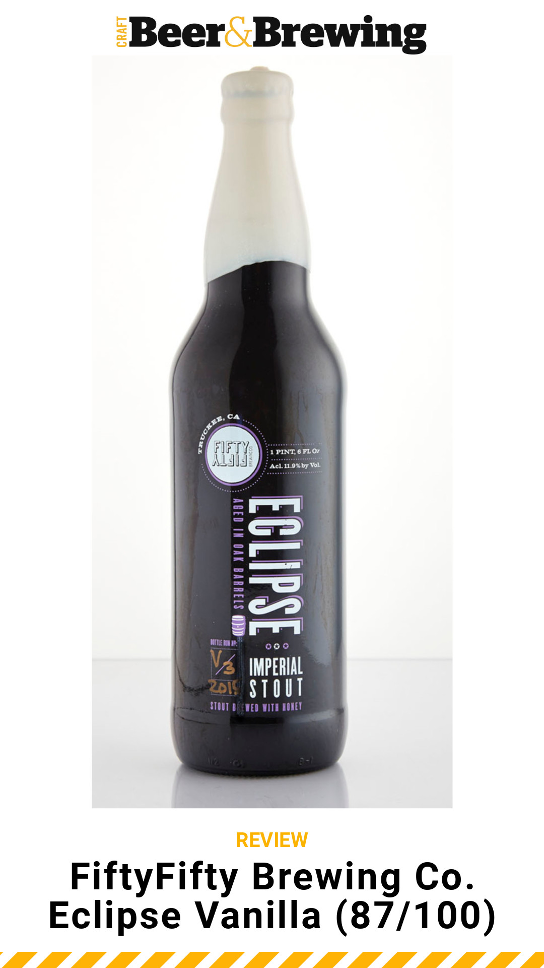 Review: FiftyFifty Brewing Co. Eclipse Vanilla | Craft Beer & Brewing