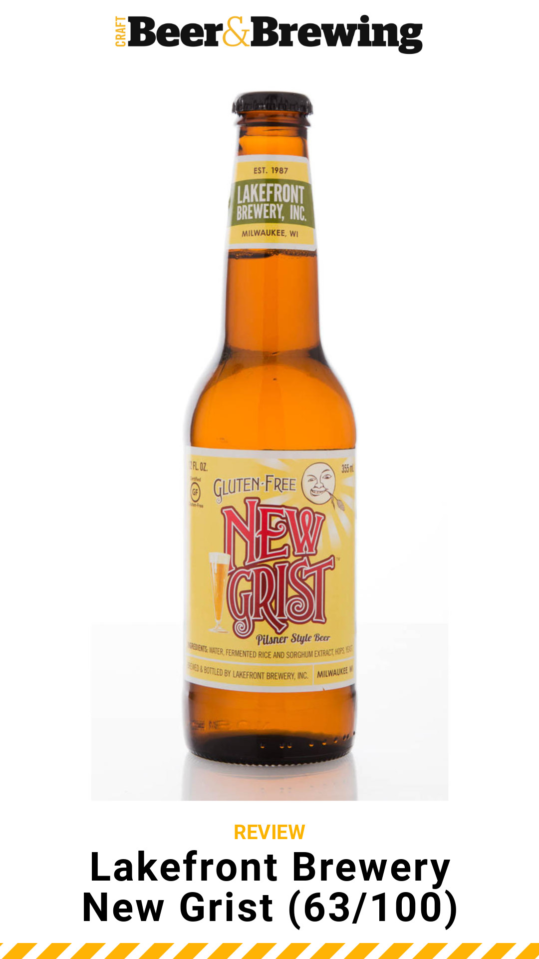 Review: Lakefront Brewery New Grist | Craft Beer & Brewing