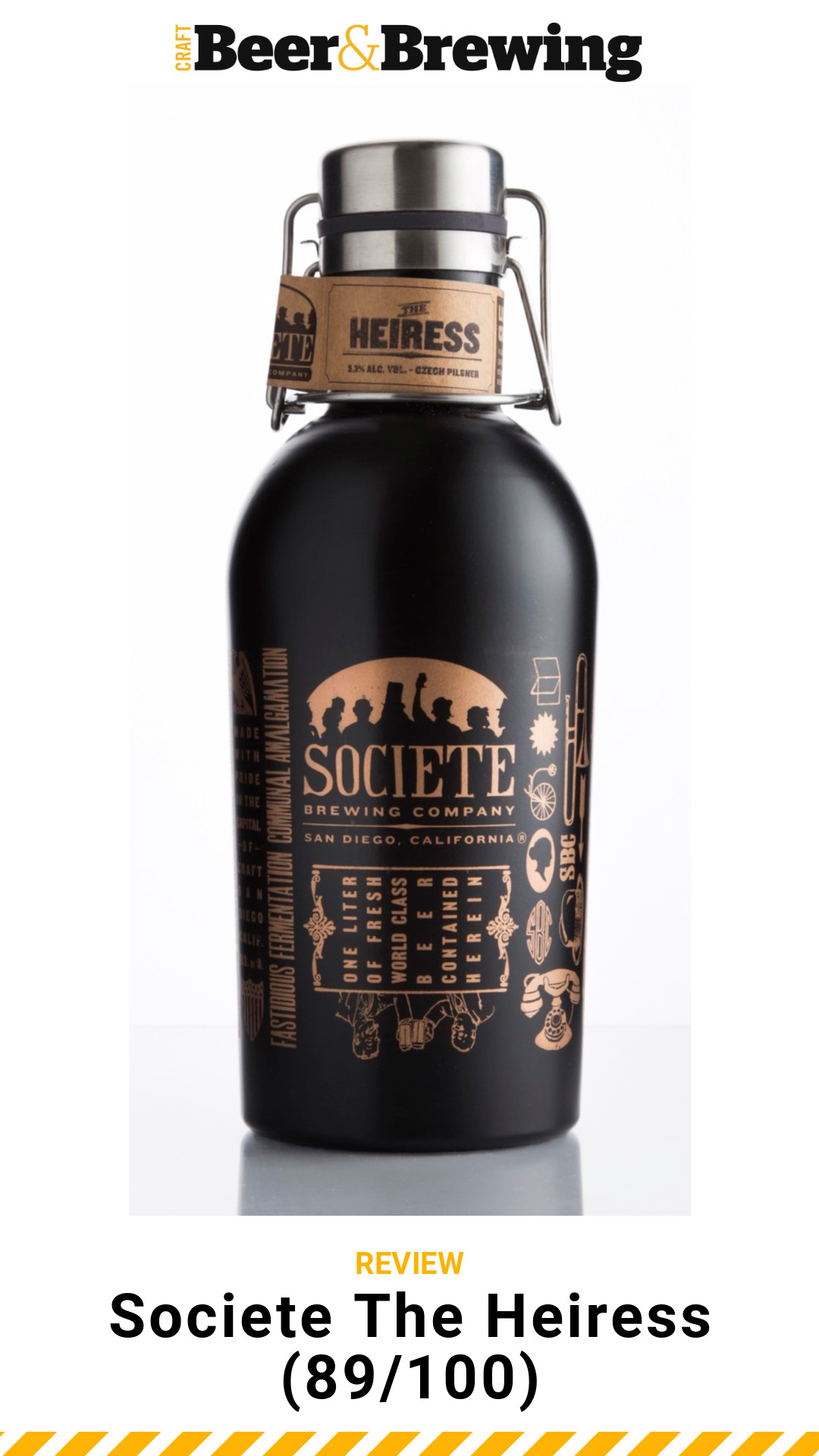 Review: Societe The Heiress | Craft Beer & Brewing