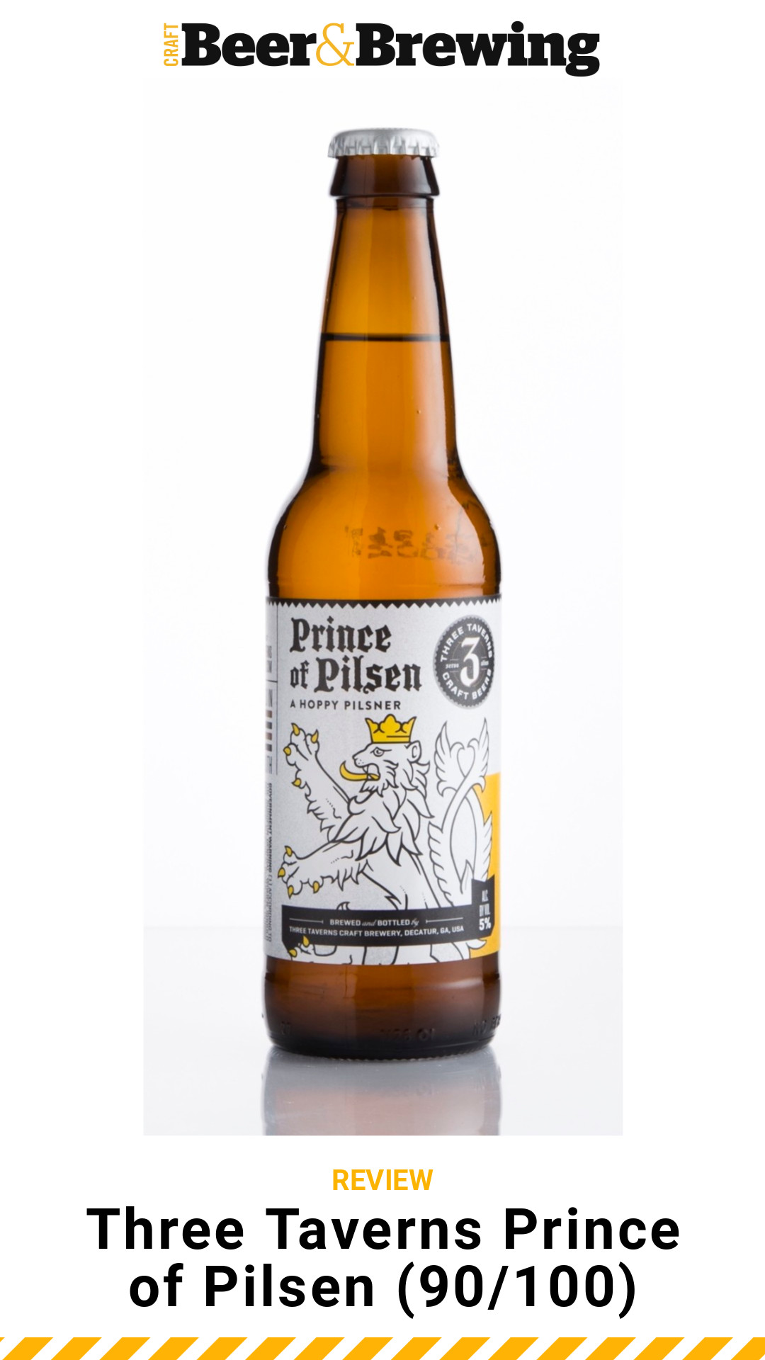 Review: Three Taverns Prince of Pilsen | Craft Beer & Brewing