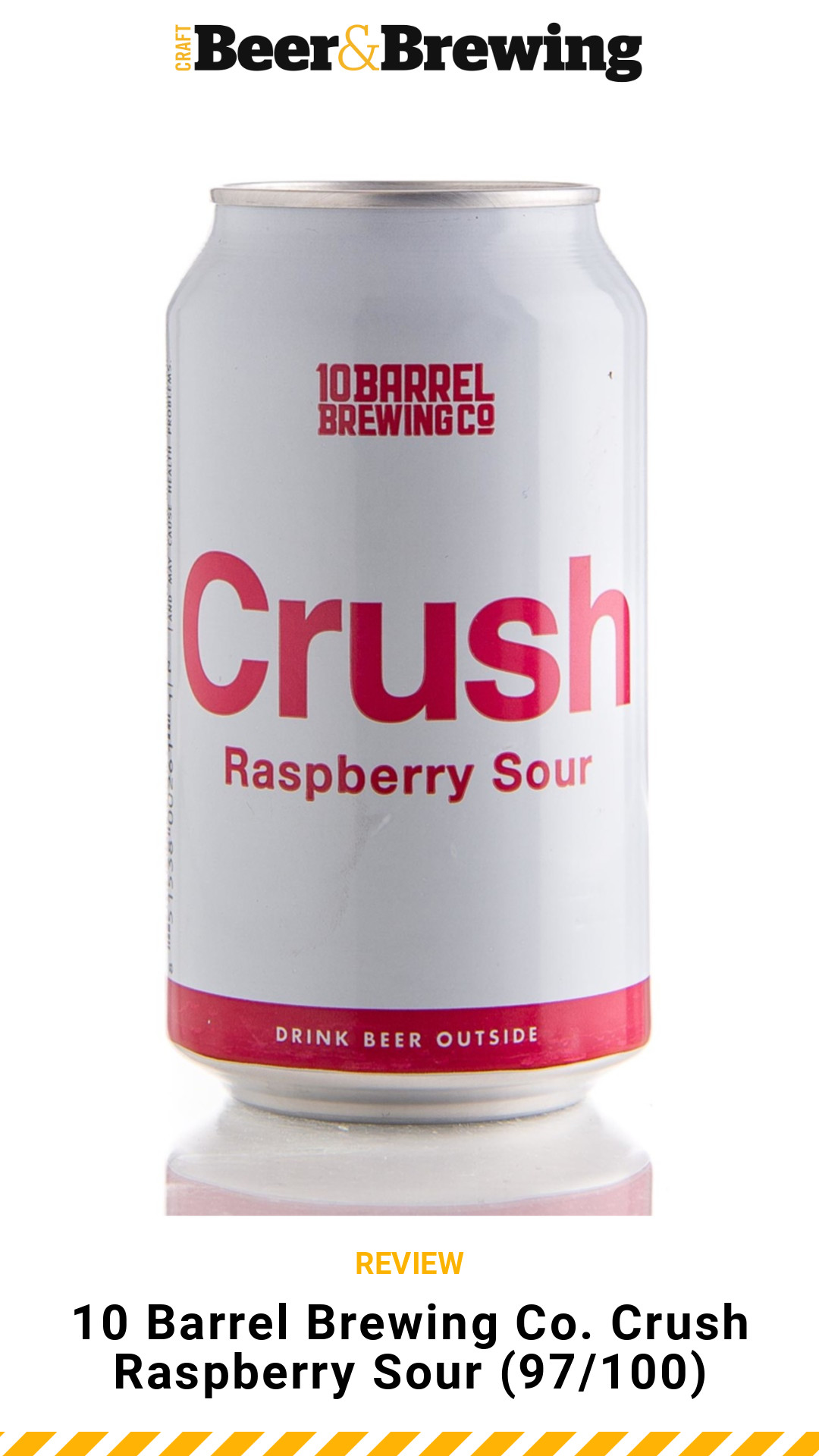 Review: 10 Barrel Brewing Co. Crush Raspberry Sour | Craft Beer & Brewing
