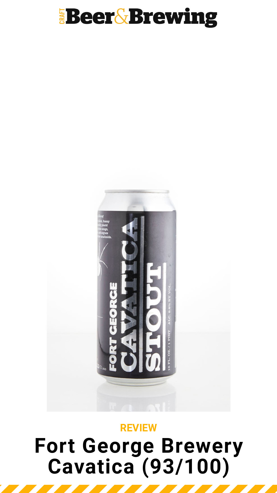 Review: Fort George Brewery Cavatica | Craft Beer & Brewing