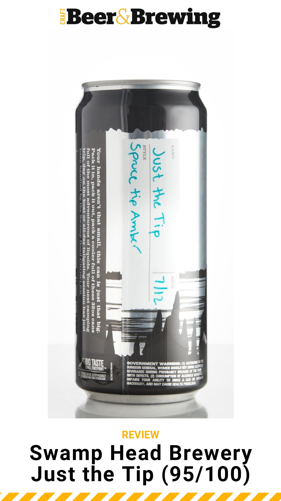 Review: Swamp Head Brewery Just the Tip | Craft Beer & Brewing