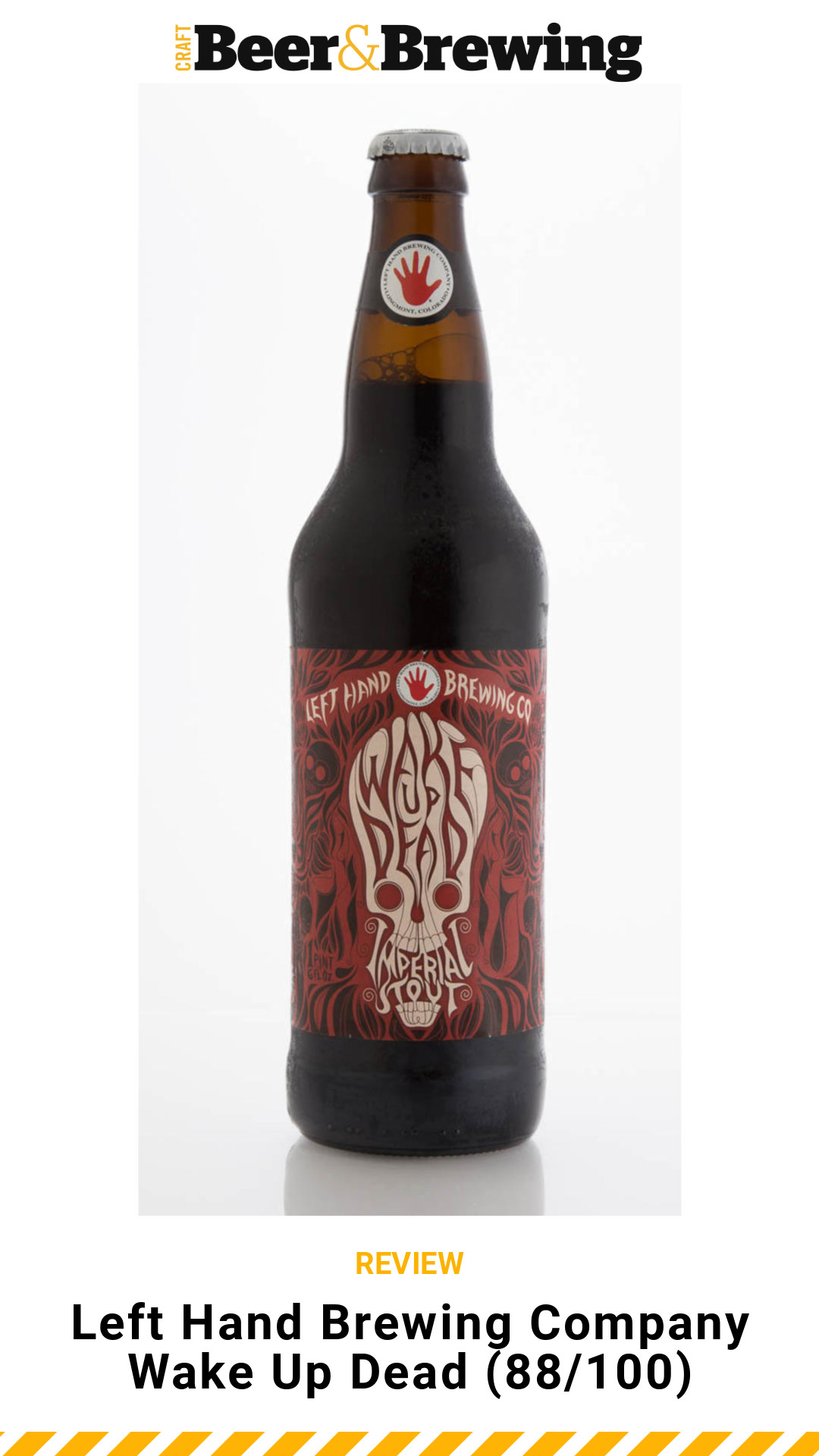 Review: Left Hand Brewing Company Wake Up Dead | Craft Beer & Brewing