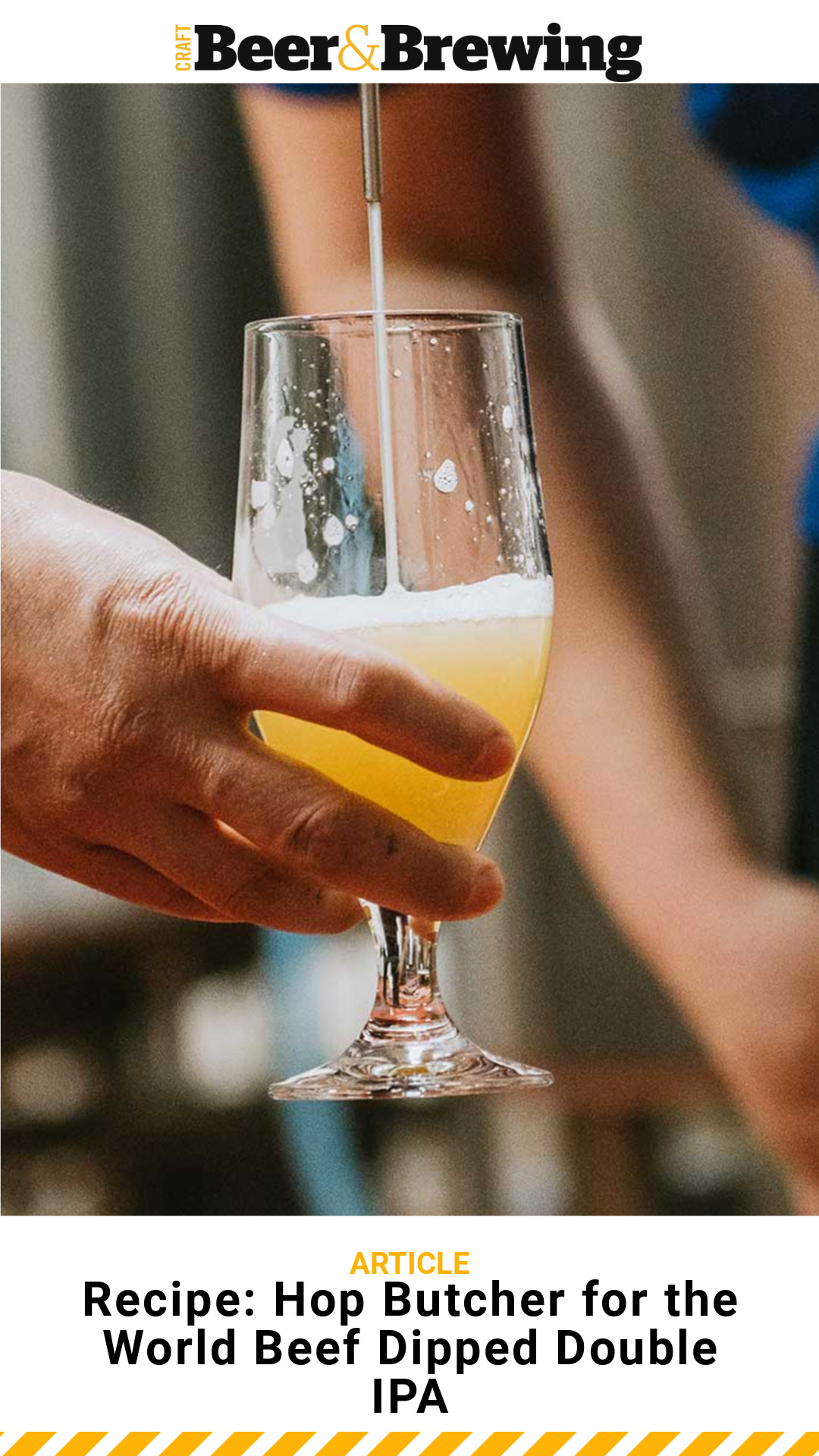 Recipe: Hop Butcher for the World Beef Dipped Double IPA | Craft Beer ...