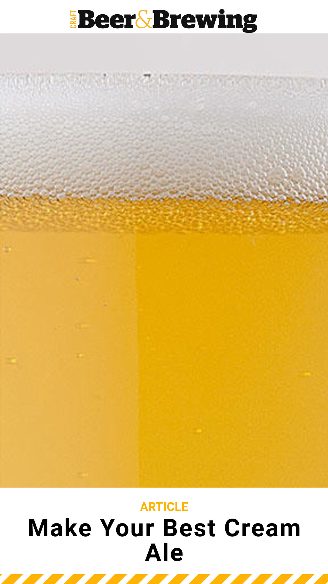 Make Your Best Cream Ale | Craft Beer & Brewing
