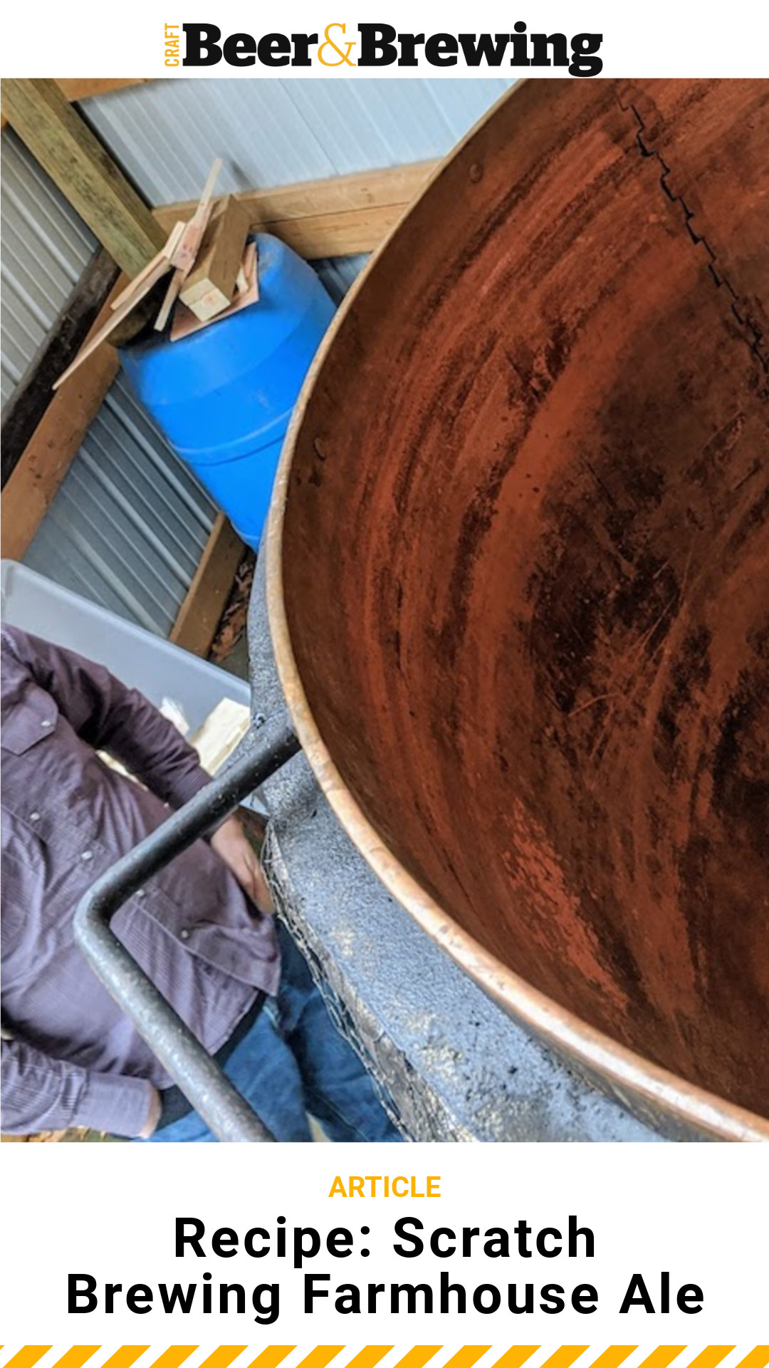 Recipe: Scratch Brewing Farmhouse Ale | Craft Beer & Brewing