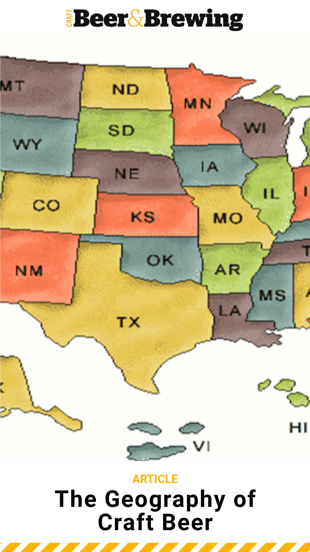 The Geography of Craft Beer | Craft Beer & Brewing