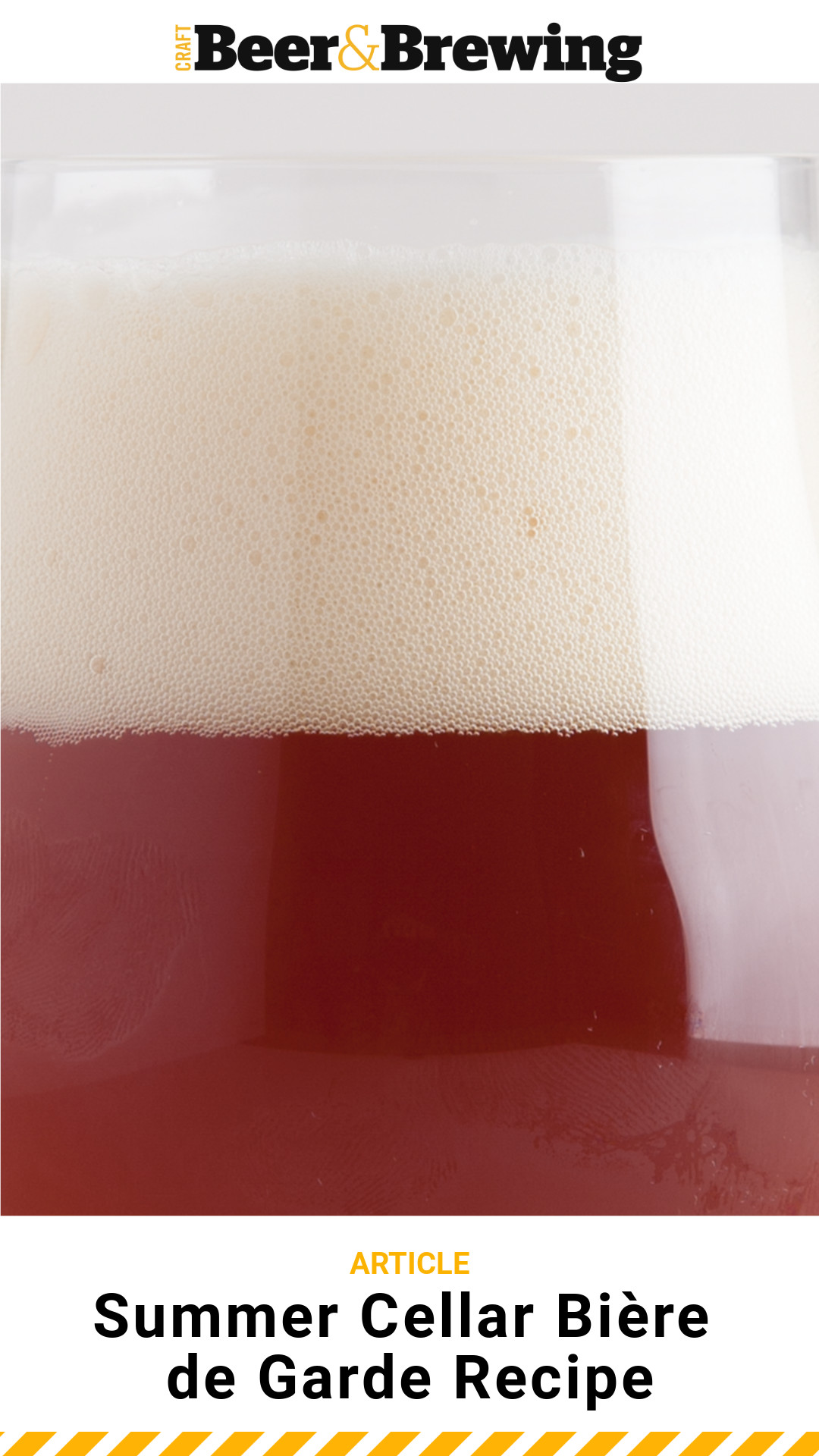 Summer Cellar Bière de Garde Recipe | Craft Beer & Brewing