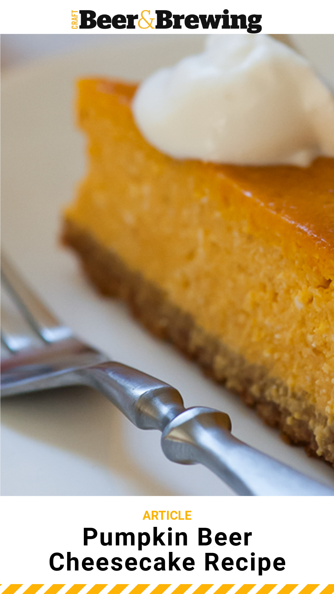 Pumpkin Beer Cheesecake Recipe | Craft Beer & Brewing