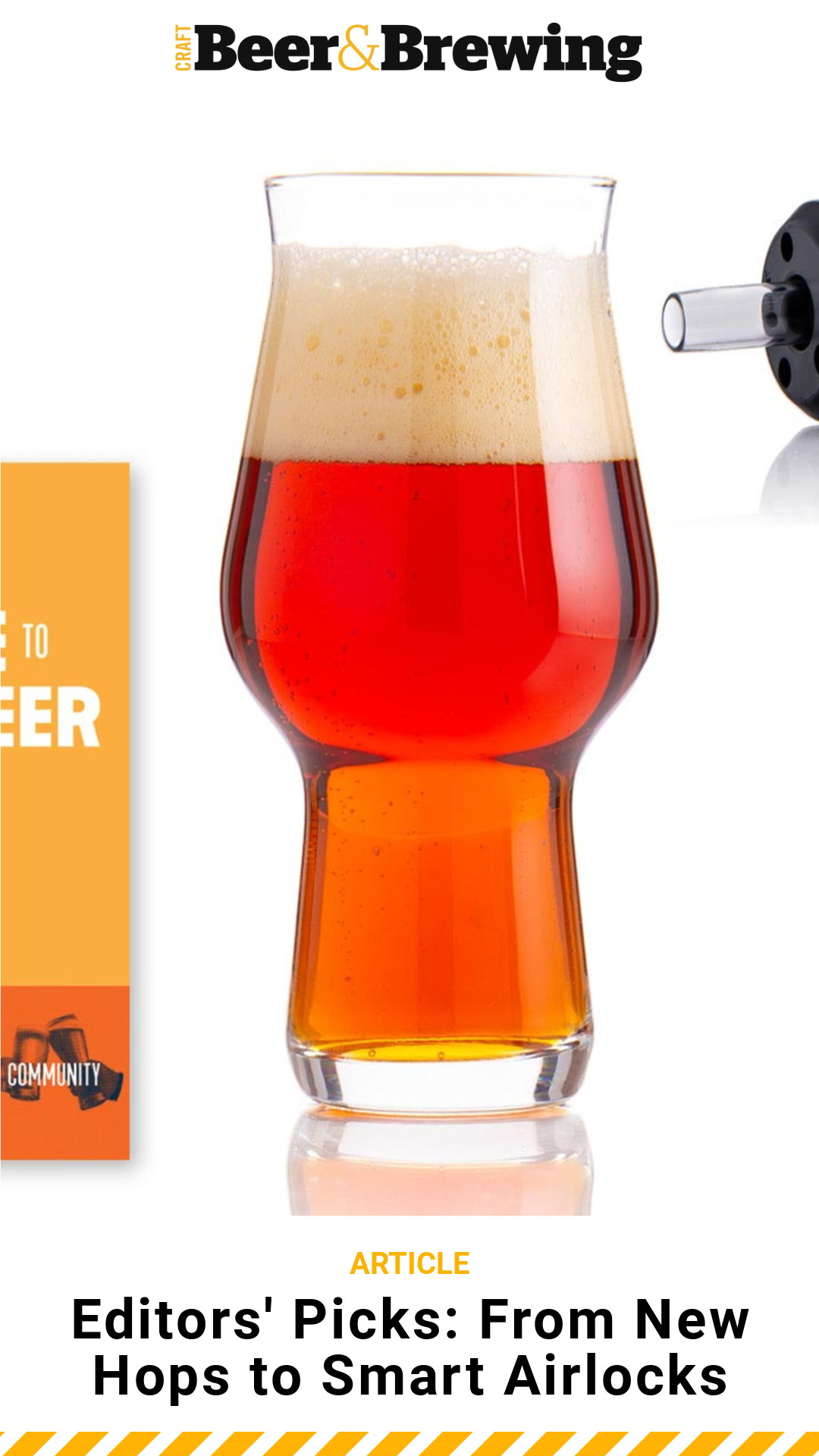 Editors' Picks: From New Hops to Smart Airlocks | Craft Beer & Brewing