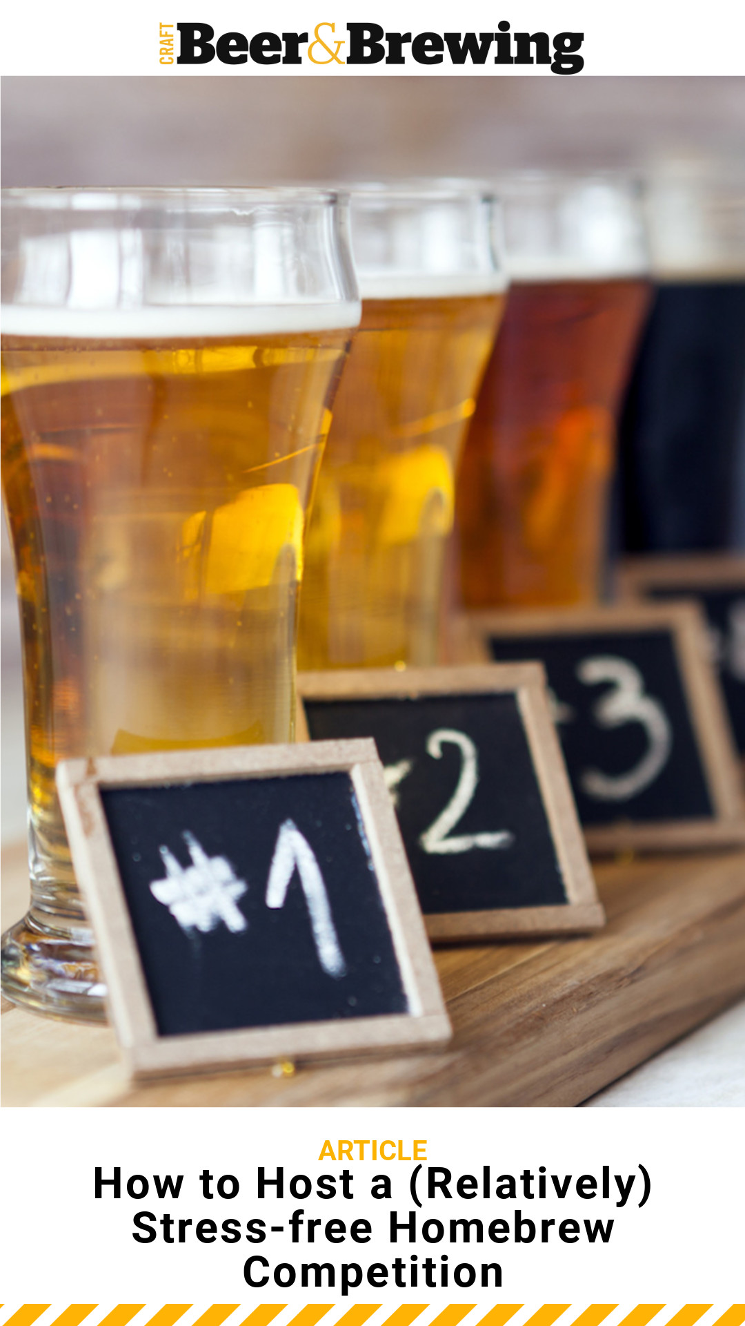 How to Host a (Relatively) Stress-free Homebrew Competition | Craft ...