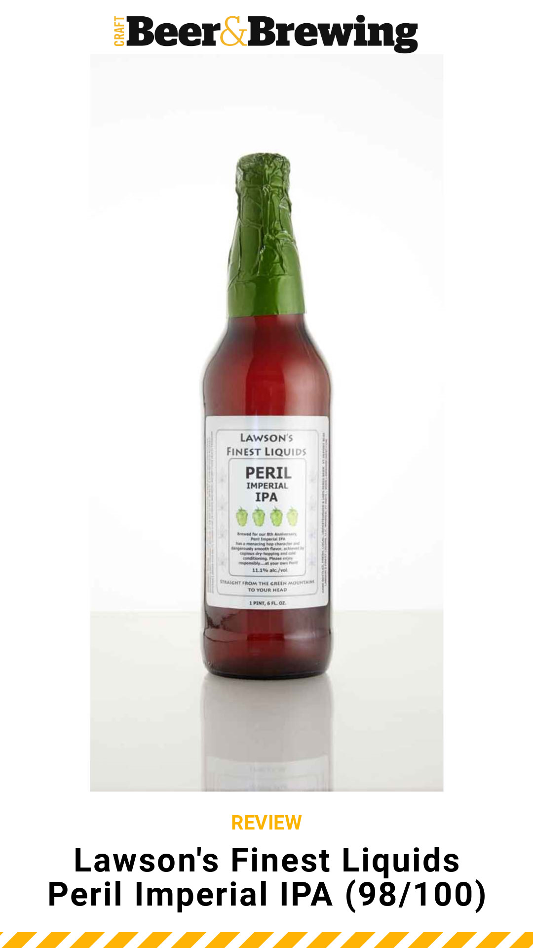 Review: Lawson's Finest Liquids Peril Imperial IPA | Craft Beer & Brewing