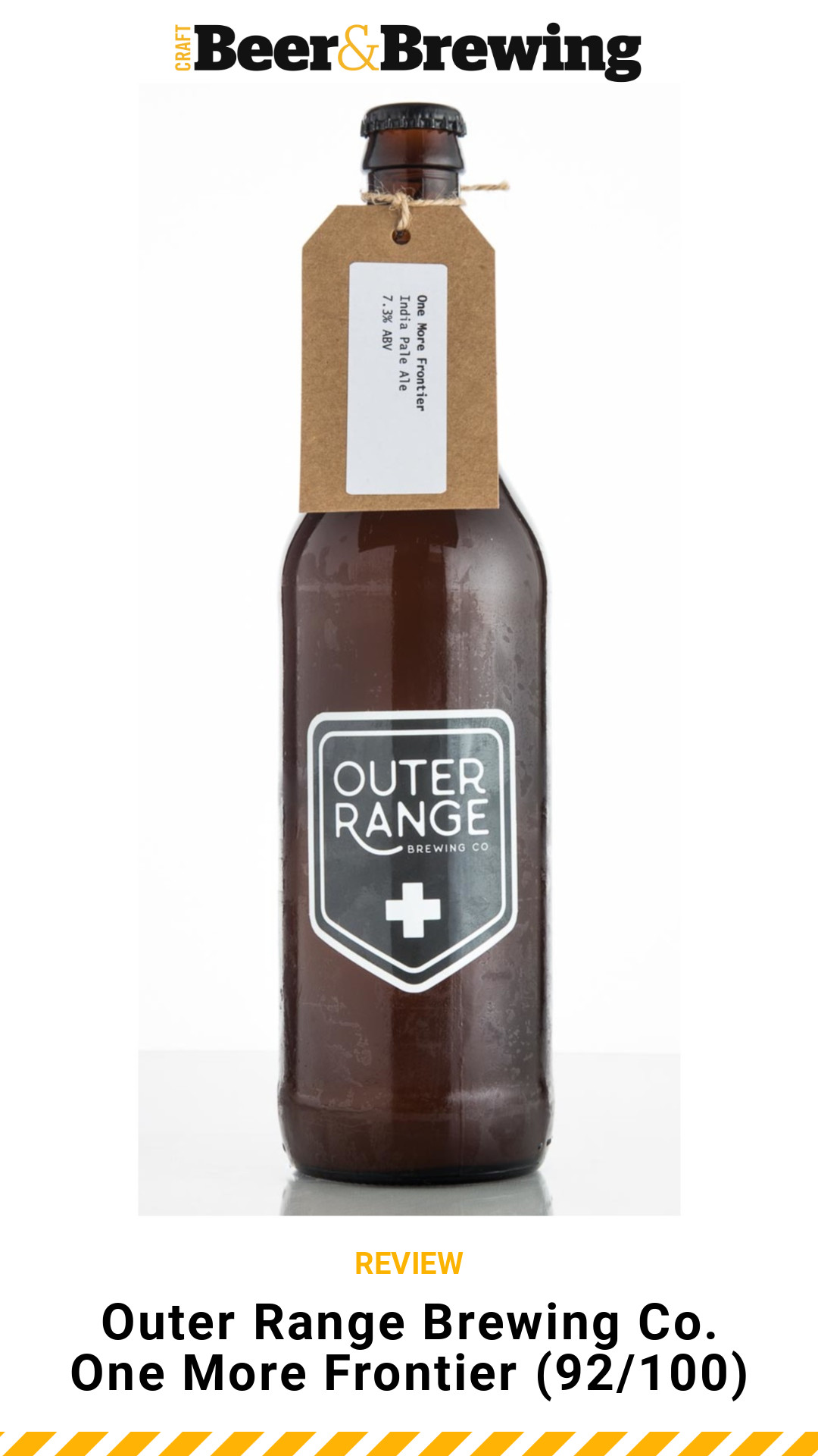 Review: Outer Range Brewing Co. One More Frontier | Craft Beer & Brewing