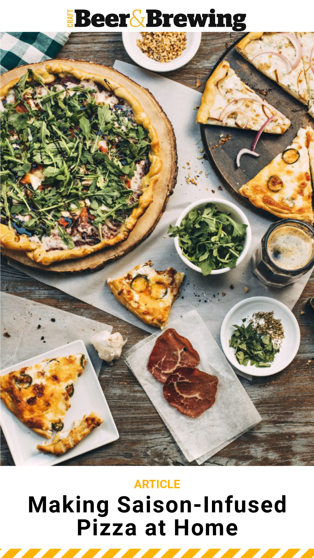 Making Saison-Infused Pizza at Home | Craft Beer & Brewing